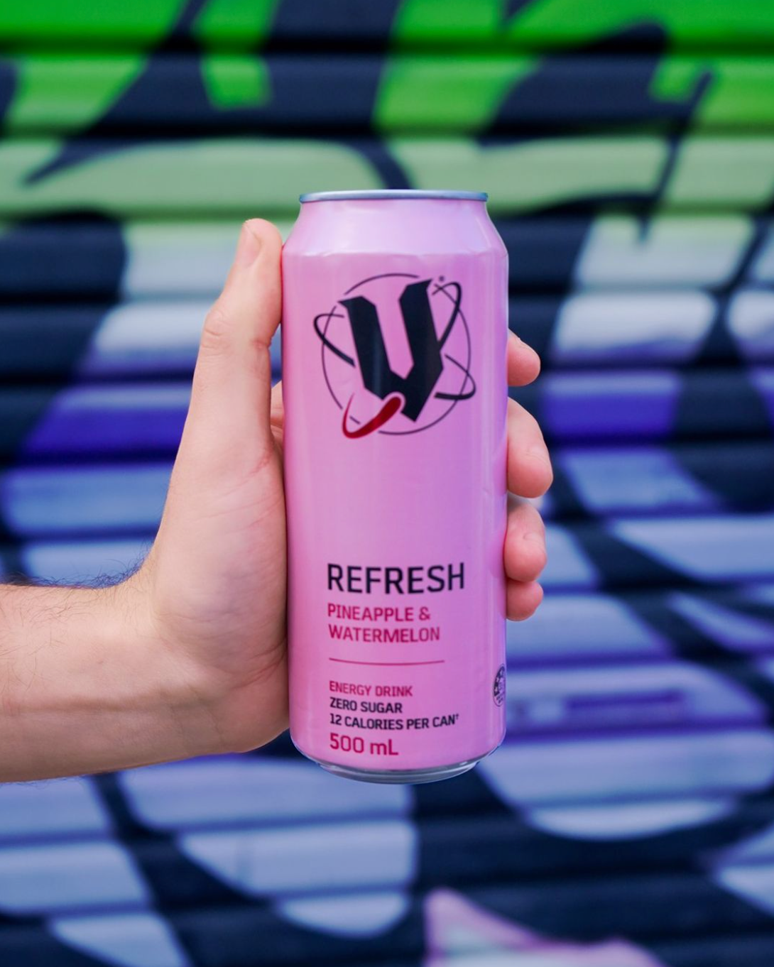 WE MAKE FIZZY LIQUID.. IN MORE THAN JUST GREEN – V Energy