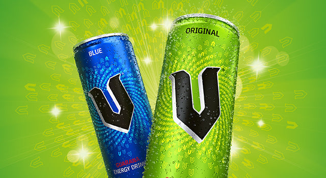 Guarana & Zero Sugar Energy Drinks Range - V Energy